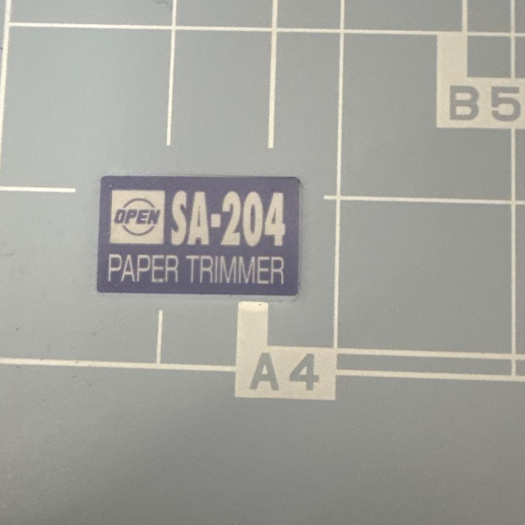 3K-204 A4 裁断機 縦ガイド付き