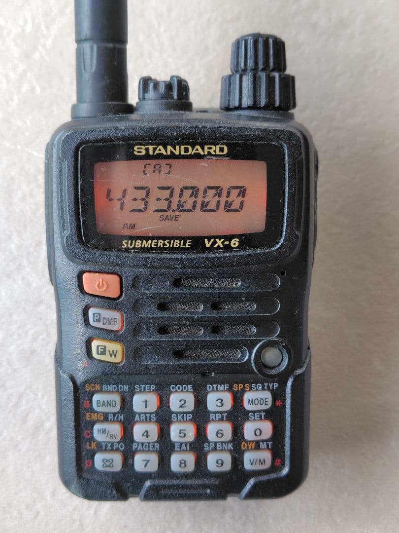VX-6 STANDARD アマチュア無線機