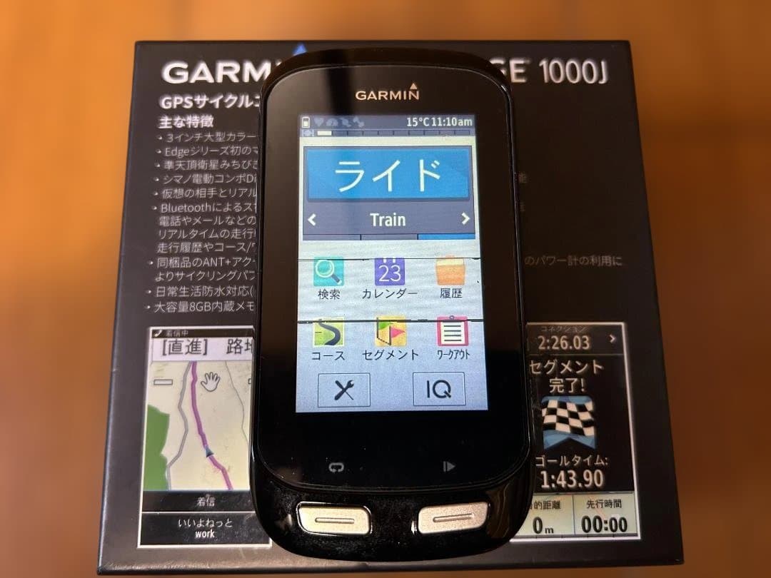 ★ガーミン GARMIN EDGE 1000J サイコン センサー×３ 難あり★