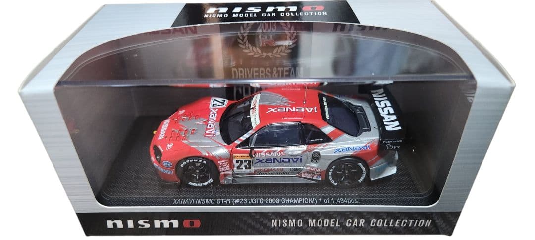【美品】ニスモフェスティバル限定品 Xanavi Nismo GT-R 1/43