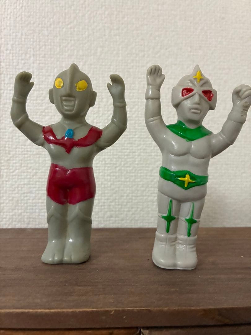 大里玩具　ジャンボ指人形　ウルトラマン　ミラーマン　当時物