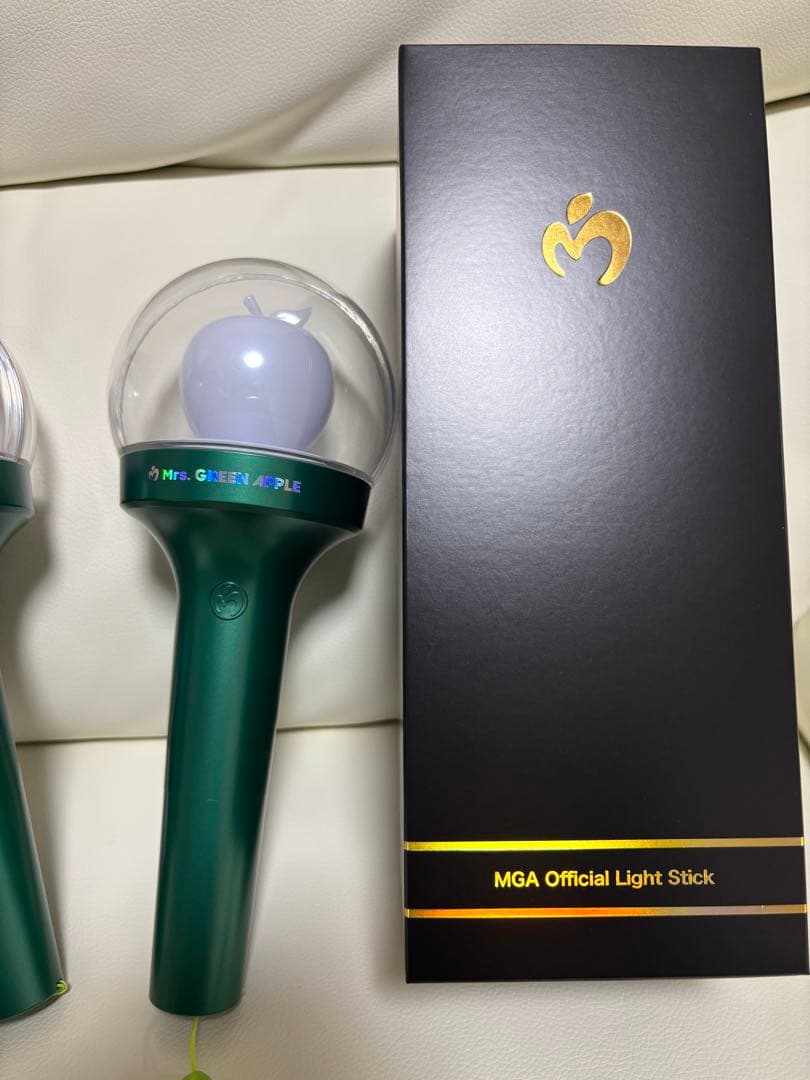 【美品】MGA Official Light Stick グリーン　2個セット
