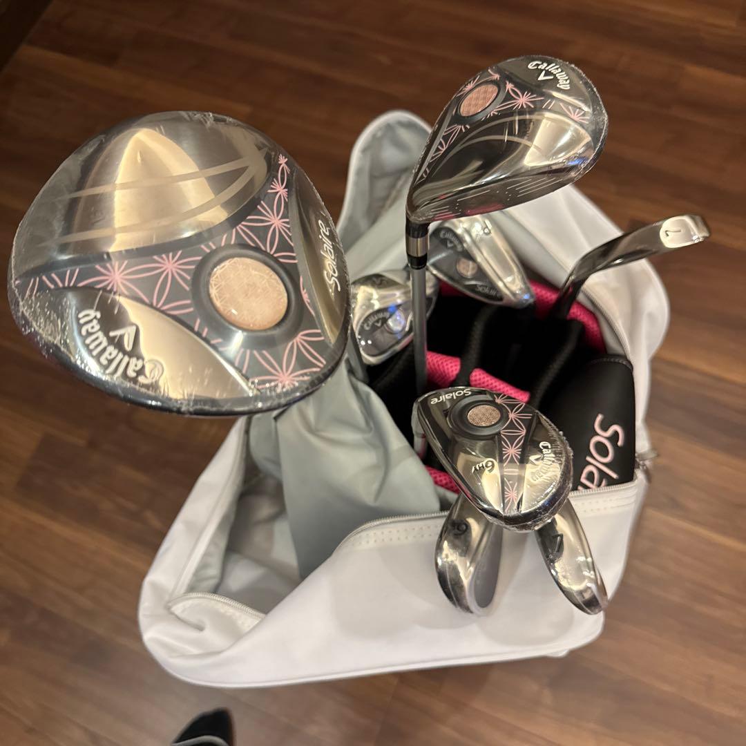 Callaway Solaire ゴルフバッグ・キャディバッグ　クラブセット