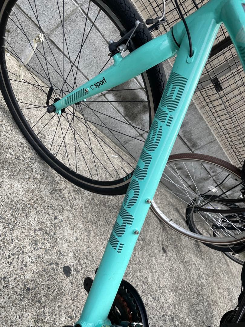 Bianchi C Sport 1ミントグリーン クロスバイク