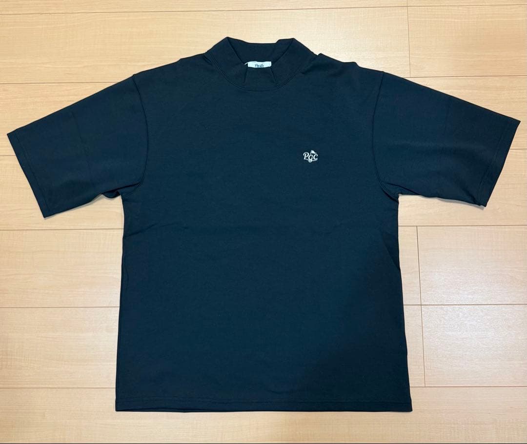 Pacific Golf Club MOCK-NECK 半袖 ブラック