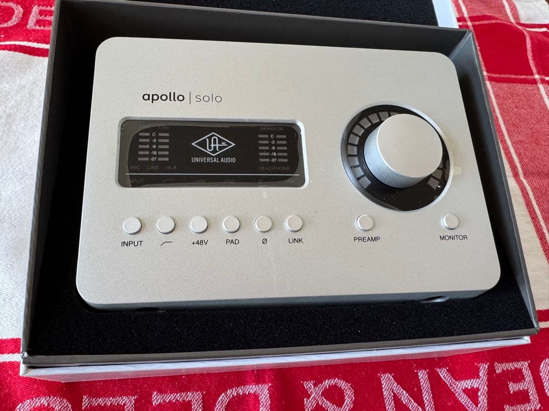 【美品】【値段交渉OK】apollo solo Thunderbolt 3