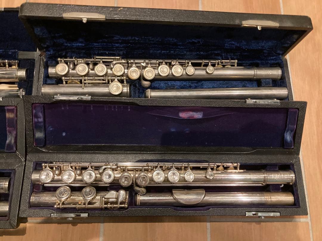 4点セット YAMAHA YSANKYO FLUTE フルート ケース付き