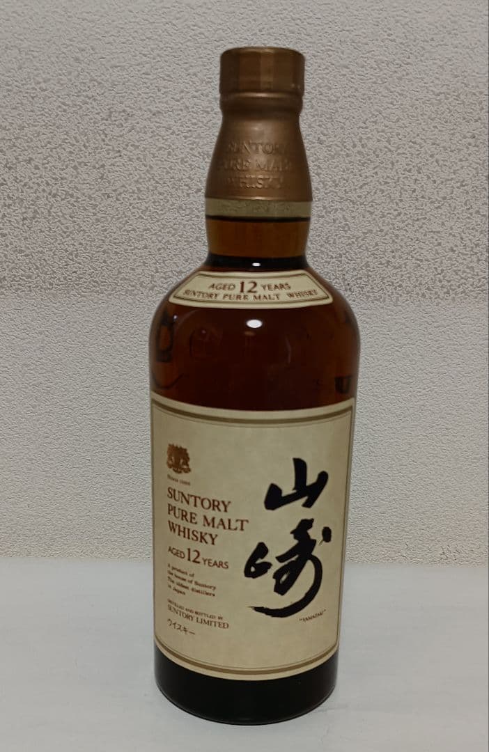 サントリー 山崎 ピュアモルト 12年 750ml 43％ ウイスキー 木箱付