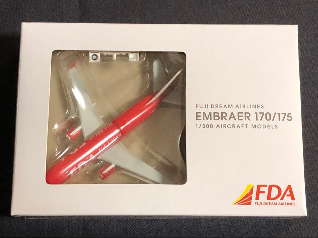 1/300 FDAフジドリームエアライン エンブラエル１号機〜10号機セット