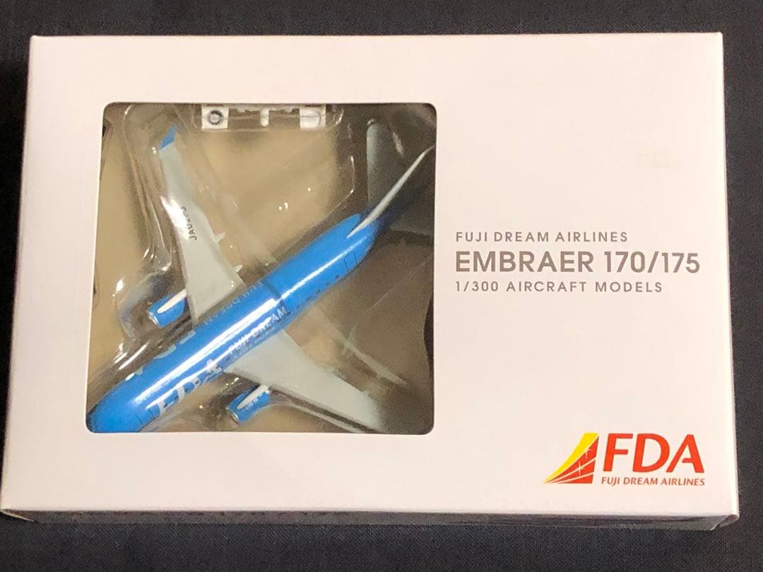 1/300 FDAフジドリームエアライン エンブラエル１号機〜10号機セット