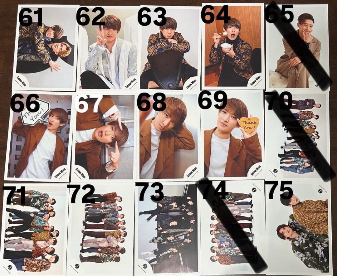 【バラ売り可】 Man 公式写真 190枚