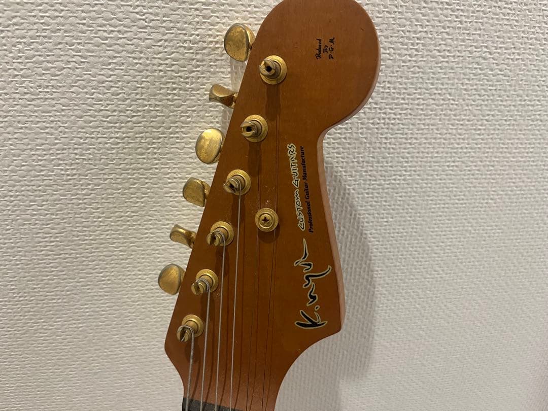 K.Nyui CUSTOM GUITARS エレキギター レッド