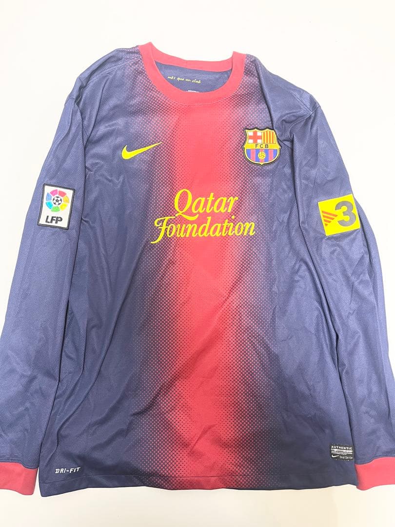 【希少・美品‼️】長袖　FC Barcelona バルセロナ 12/13 XL