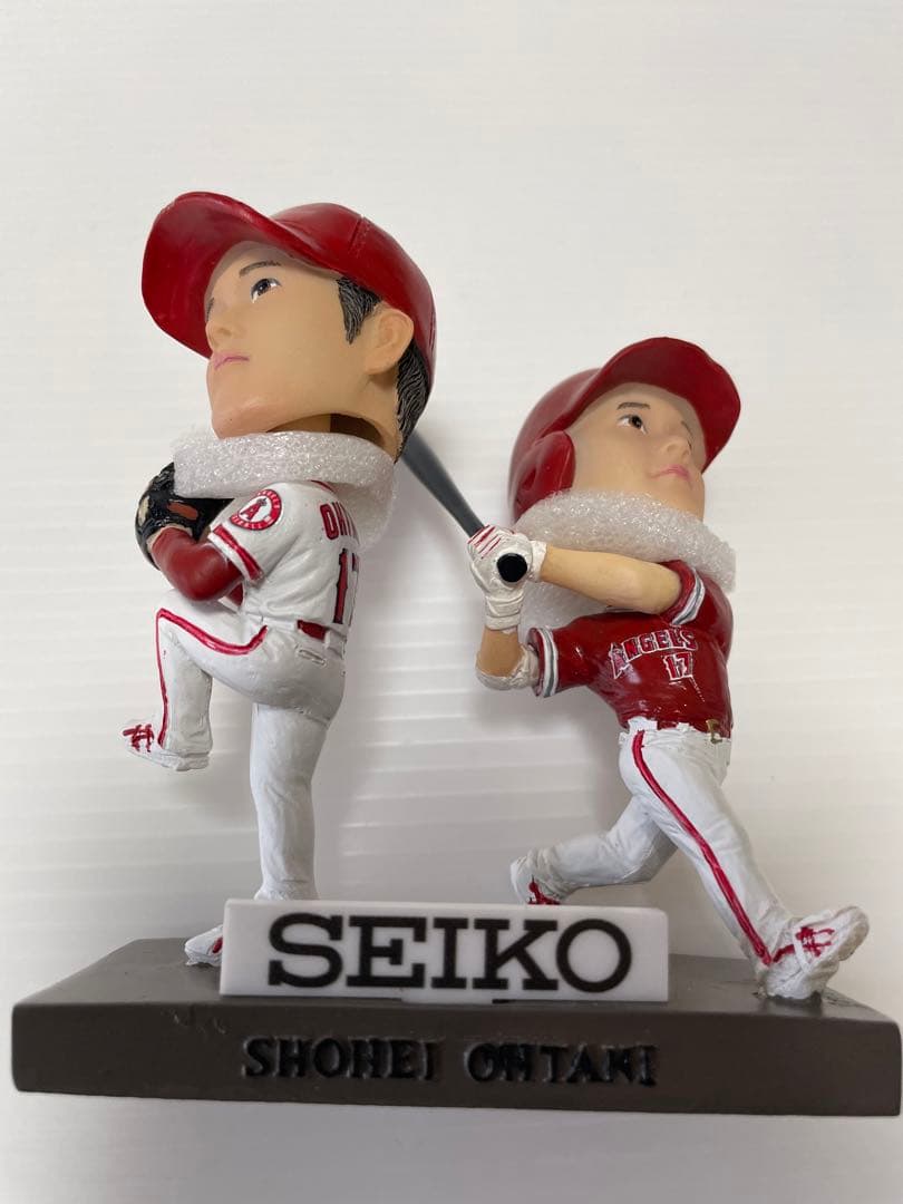 大谷翔平　SEIKO ボブルヘッド　二刀流