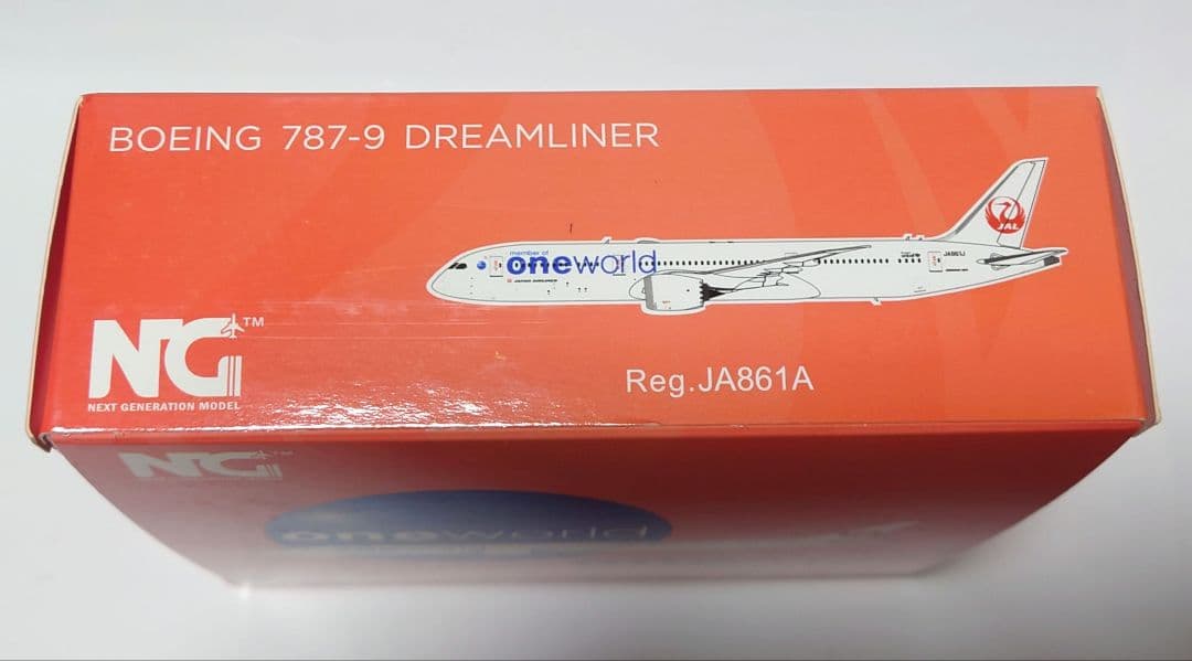 NG MODEL 1/400 JAL 787-9 JA861J 特別塗装機