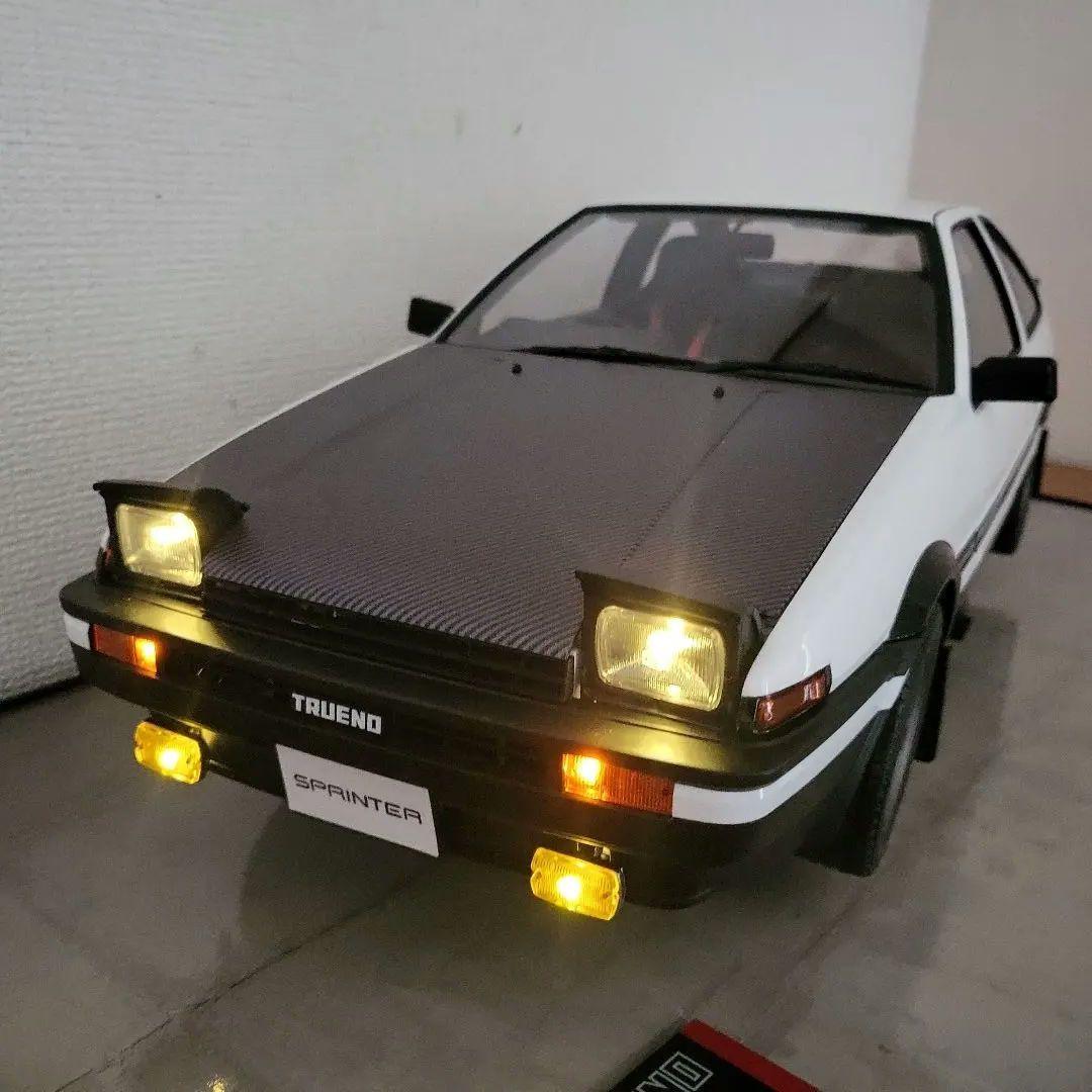 デアゴスティーニ　AE86 1/8　スプリンタートレノアクリルケース付