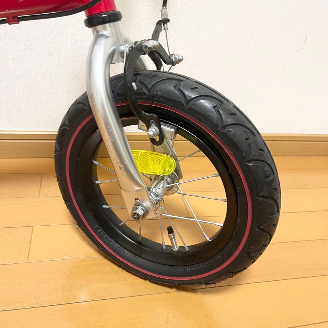 Henshin へんしんバイク 赤 ペダルなし 自転車 バランスバイク 中古