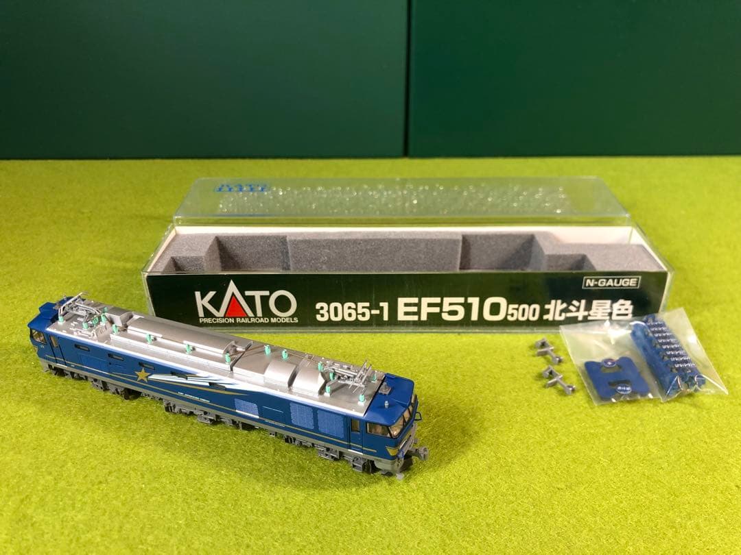 KATO 3065-1 EF510 500 北斗星色 【中古・美品】(緑ガイシ)