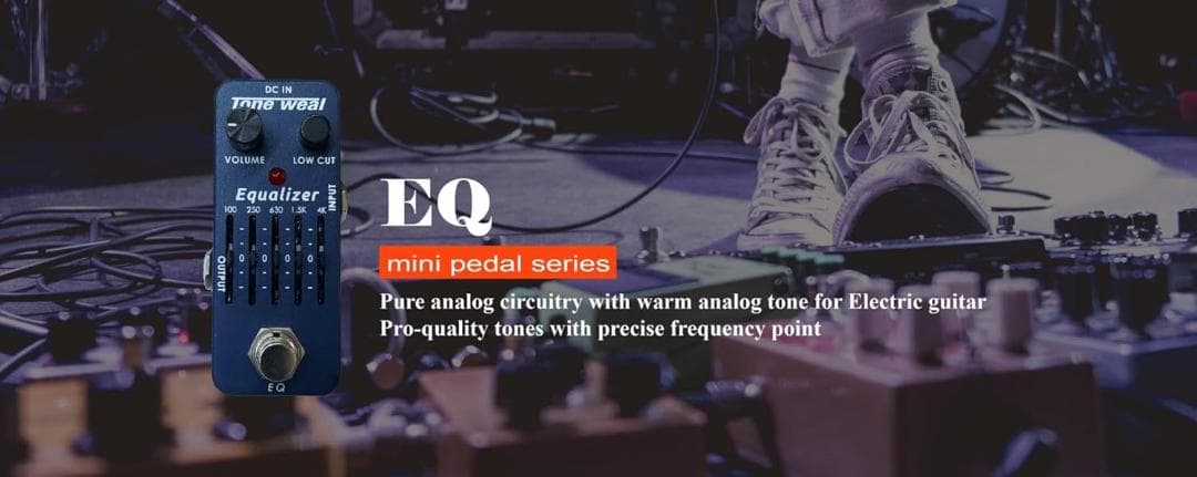 Tone weal 5バンドEQ ギターエフェクター MINI ペダル 新品