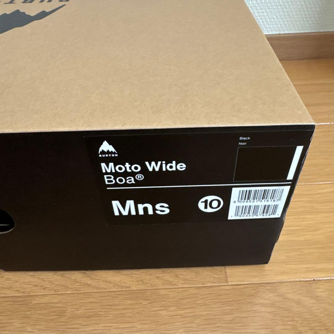 バートン ブーツ メンズ　Moto Wide Boa モトボアワイド　28.0