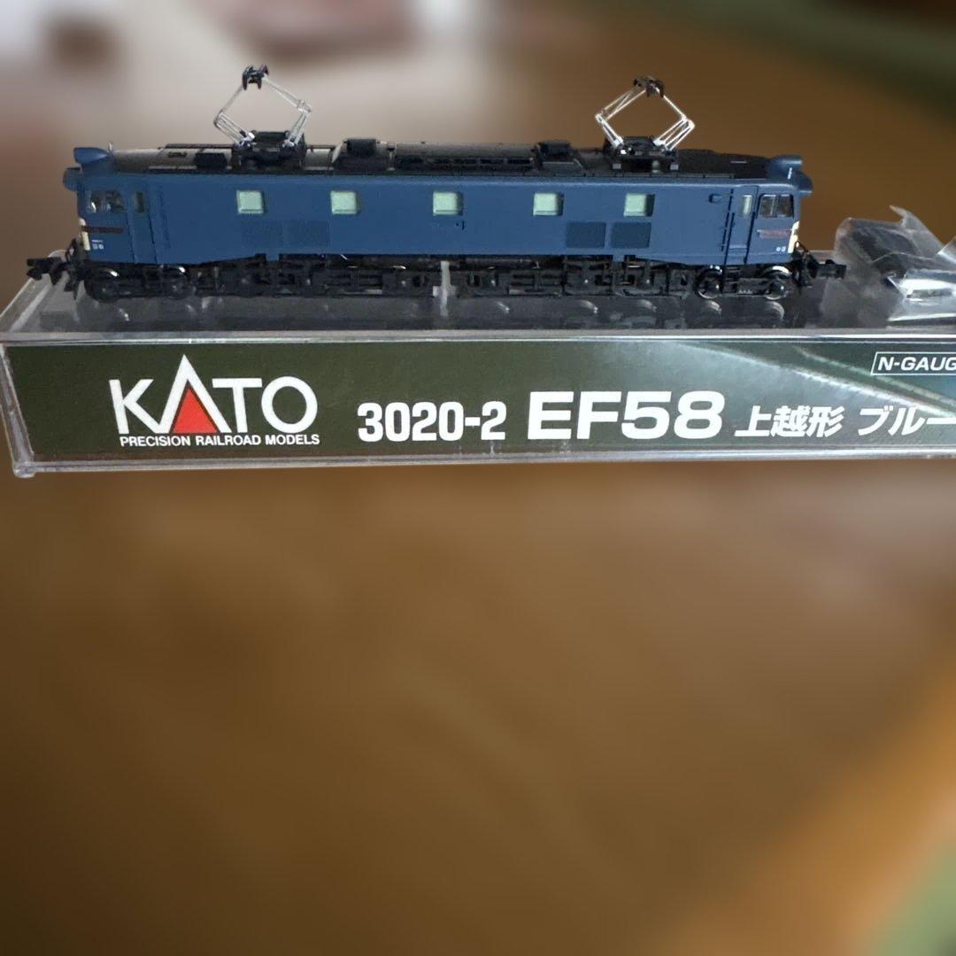 【新同】KATO 3020-2 EF58 上越形ブルー付属品未使用未開封⑥
