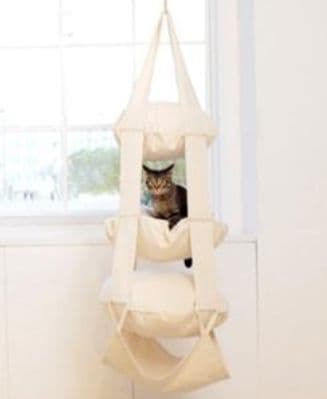 ベッド・クッション・ハウス The Original Cat's Trapeze :: 3-pillow