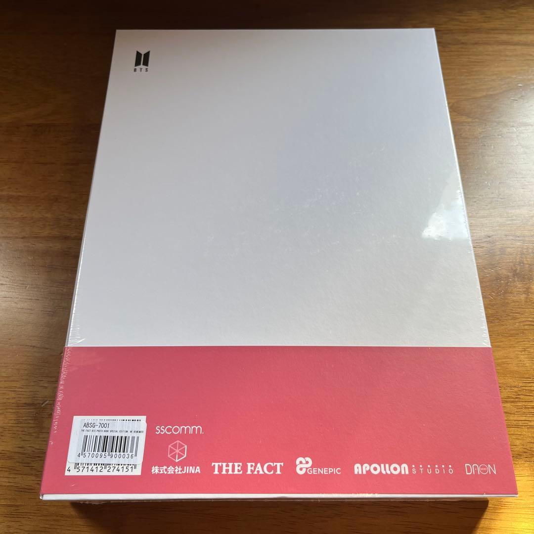 アイドル THE FACT BTS PHOTOBOOK SPECIAL EDITION