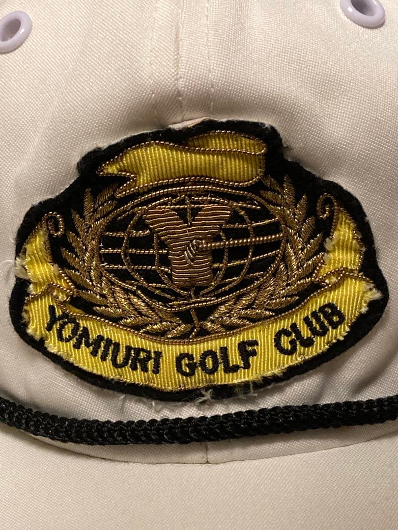 超希少80s YOMIURI GOLF CLUB よみうりゴルフ倶楽部 キャップ