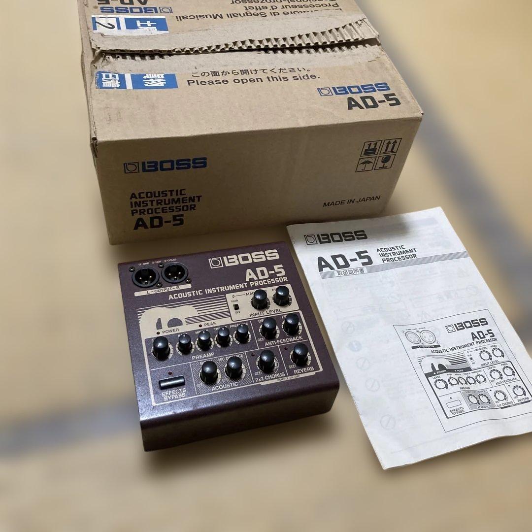 BOSS AD-5 アコースティックギター用プロセッサー