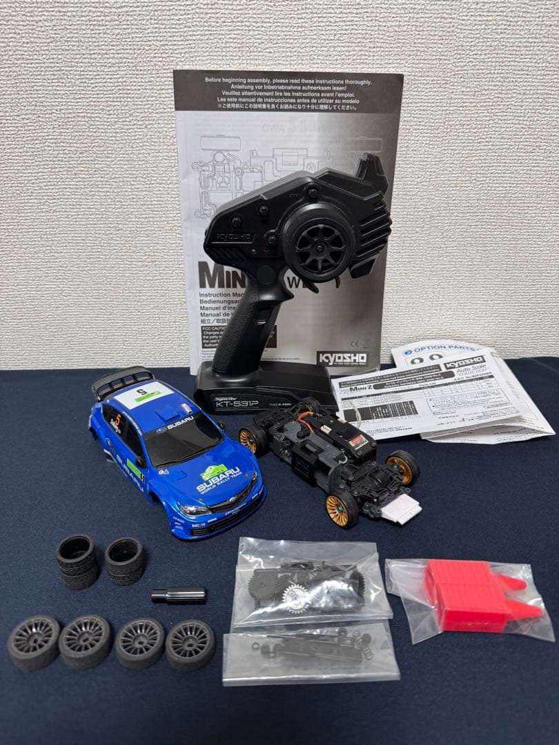Kyosho Mini-Z AWD ジャンク　インプレッサボディ