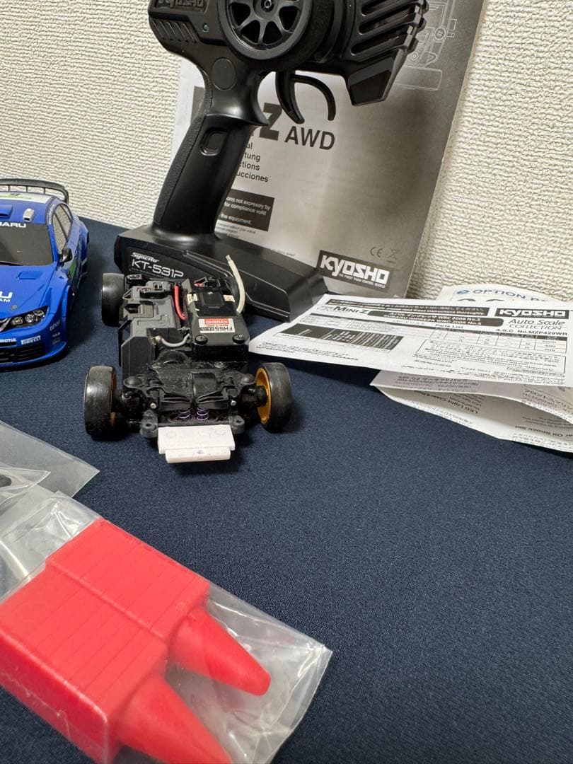 Kyosho Mini-Z AWD ジャンク　インプレッサボディ