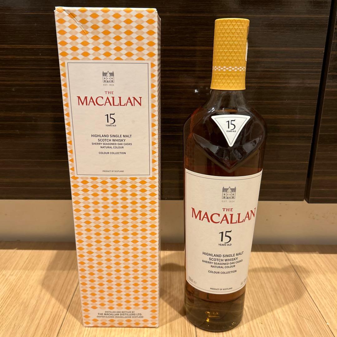 ウイスキー THE MACALLAN 15 YEARS OLD