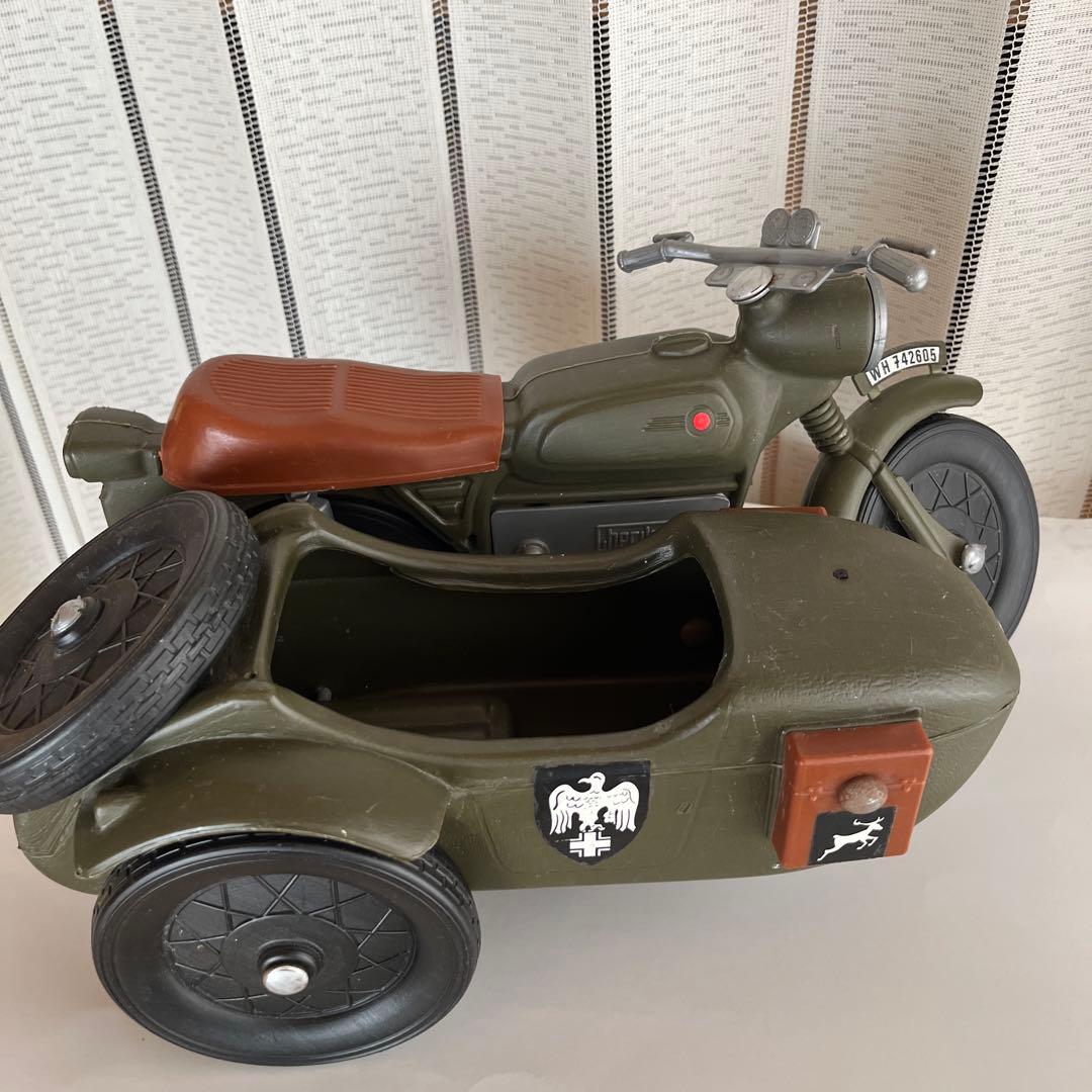 GI.joe (アクションマン) バイクとサイドカー　1970年代　ビンテージ