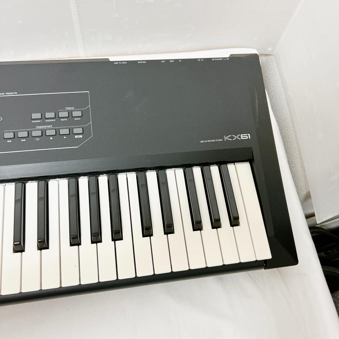 美品 YAMAHA ヤマハ MIDIキーボード KX61 DTM