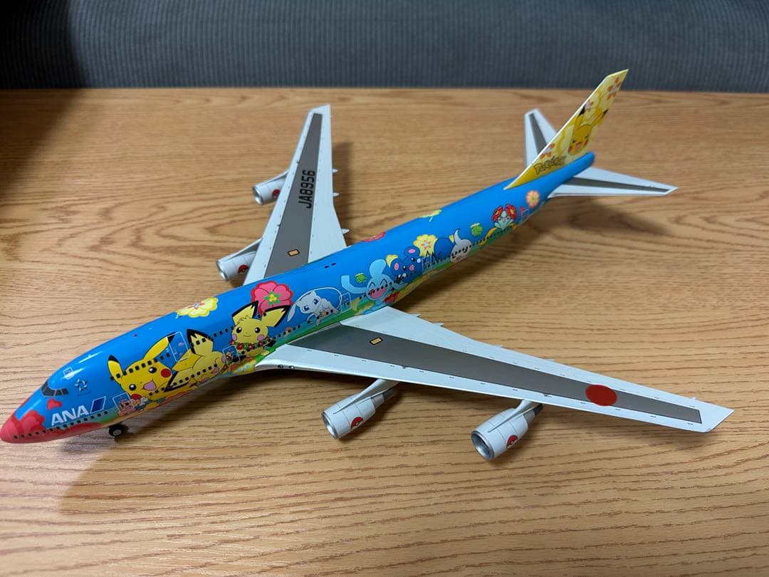航空機・ヘリコプター ANA 1/200 B747-400D OHANA JUMBO