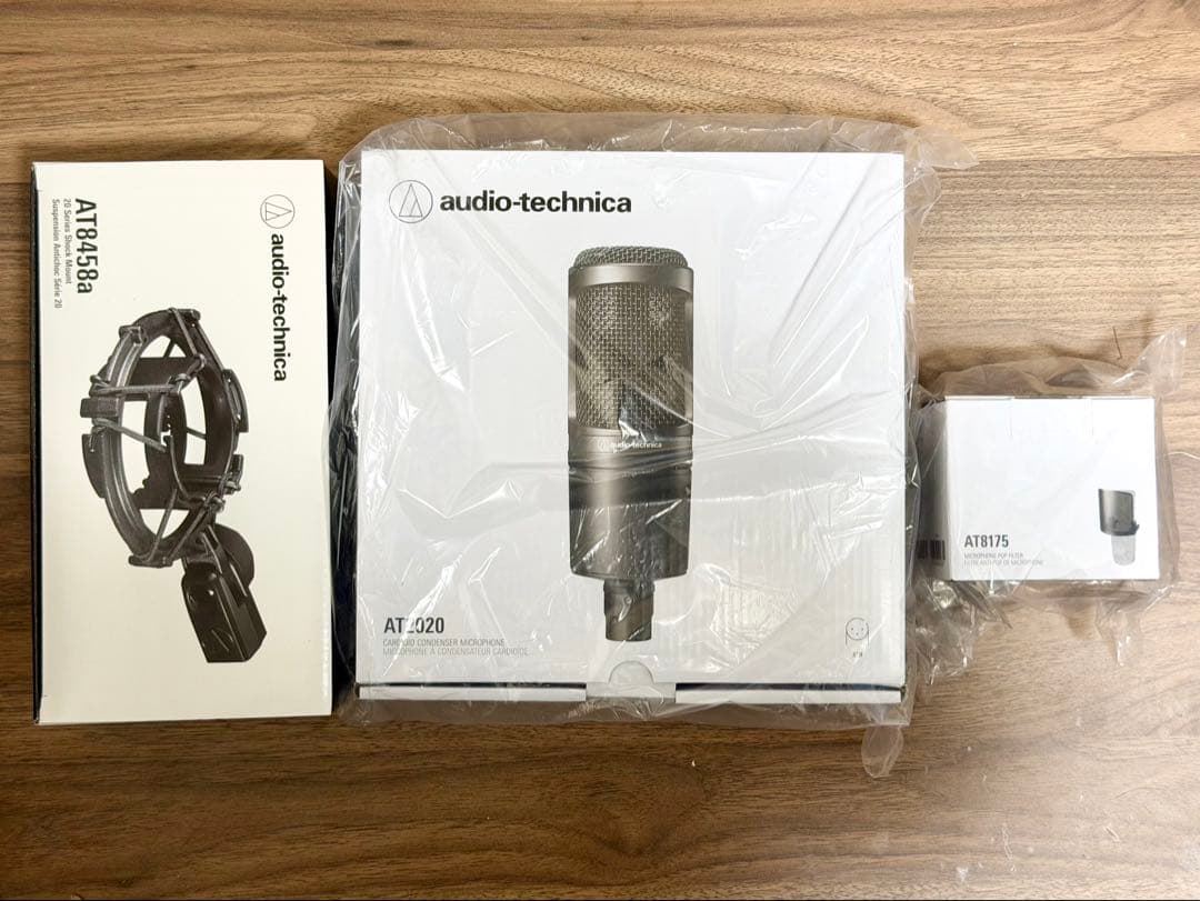 Audio-Technica AT2020 コンデンサーマイクセット