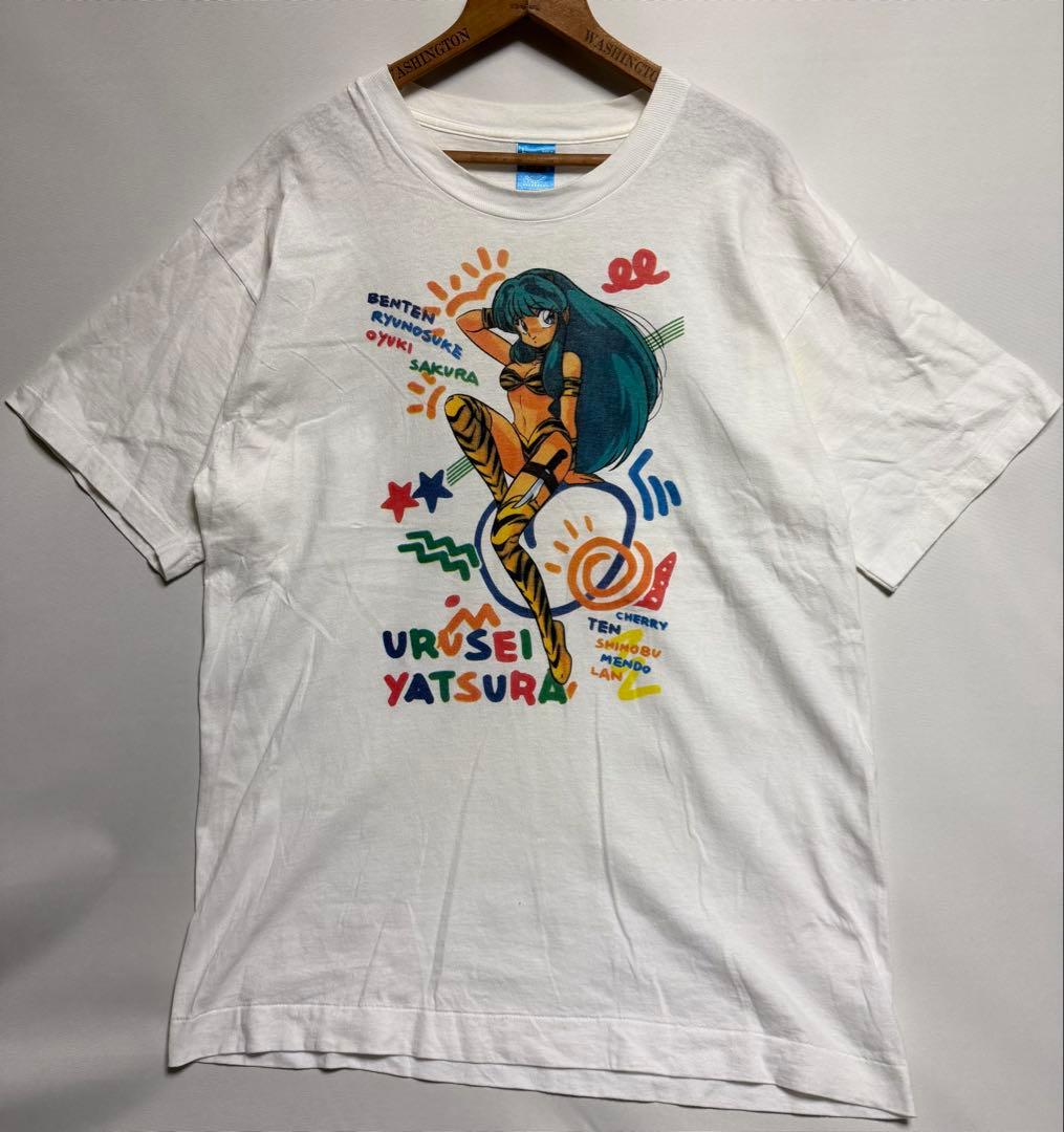 90s うる星やつら ラムちゃん Tシャツ USA製 L ビンテージ
