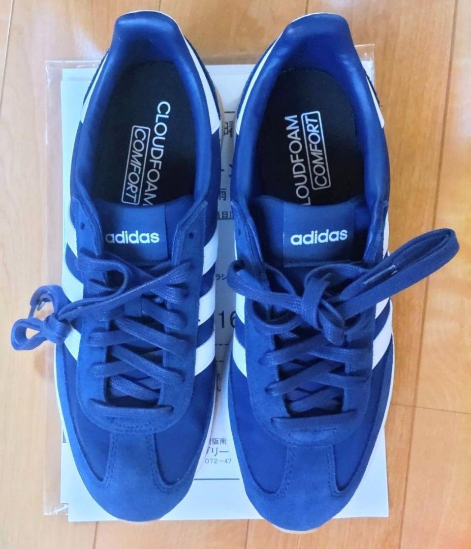 adidas CLOUDFOAM COMFORT スニーカーネイビー27.5cm