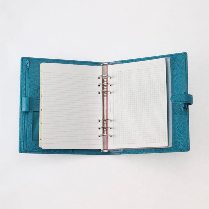 [新品]【FILOFAX】A5システム手帳 フィンスバリー /アクア