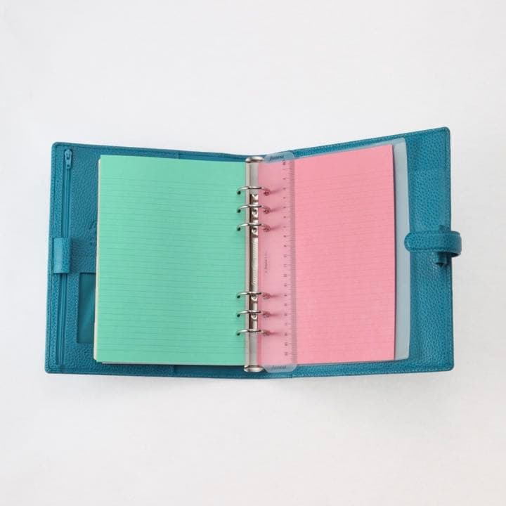 [新品]【FILOFAX】A5システム手帳 フィンスバリー /アクア