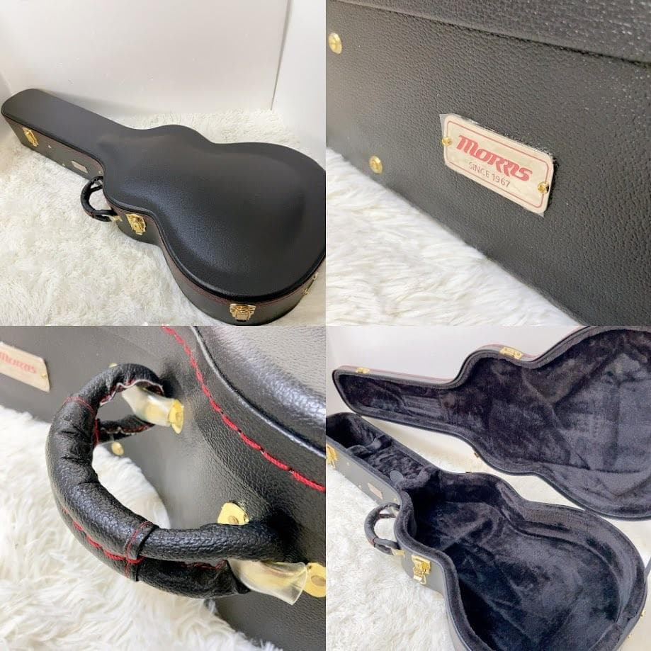 美品! 限定品 MORRIS R-CUSTOM MAD BLACK オール単板