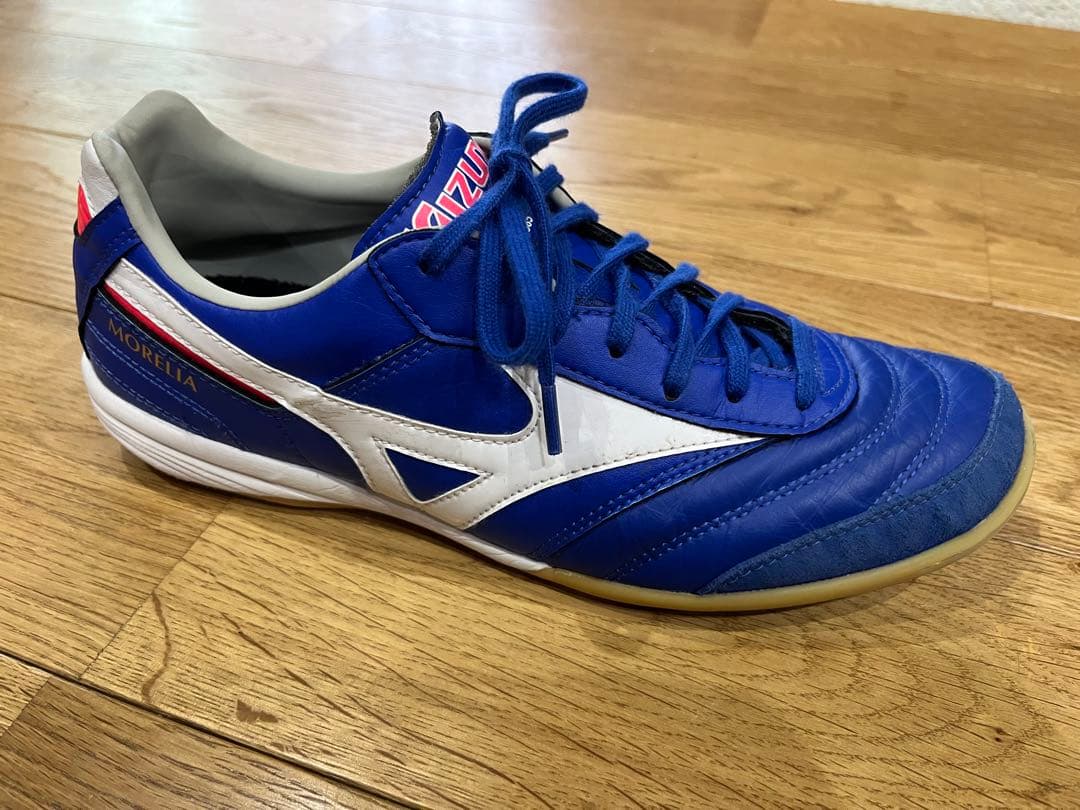 ミズノ　モレリアMizuno MORELIA in ブルー フットサルシューズ