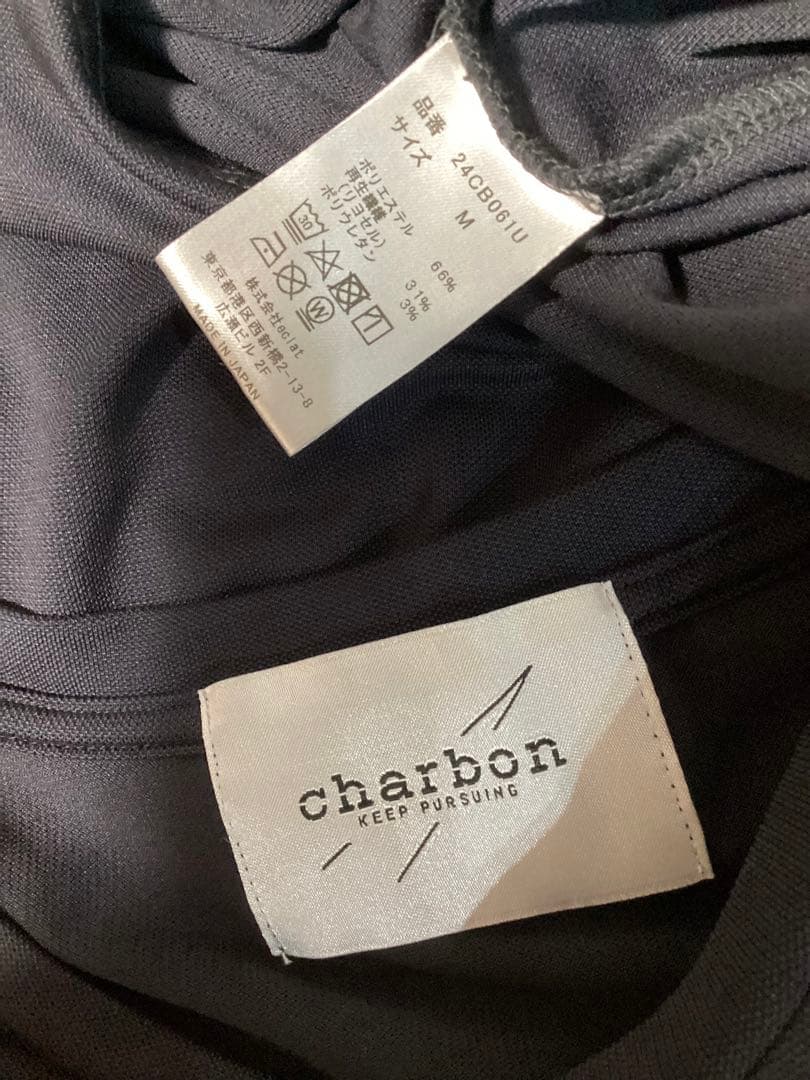 charbon running シャルボン ノースリーブ Tシャツ M 完売