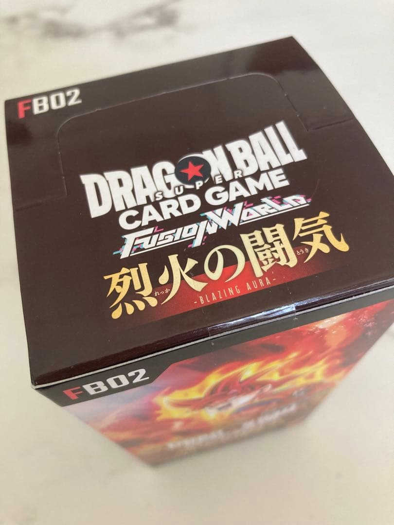 ドラゴンボールカード　烈火の闘気　1box テープ付き