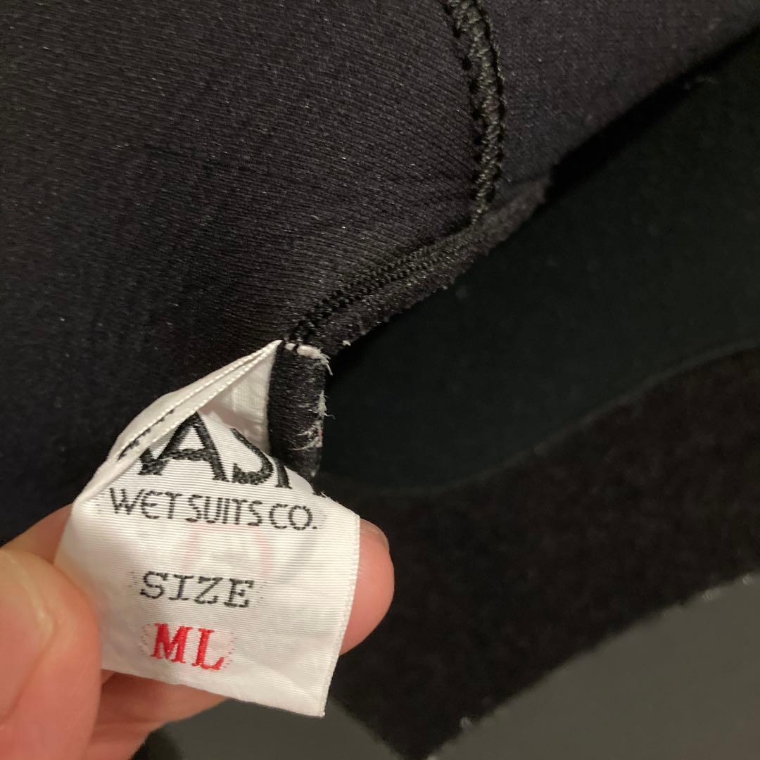 RASH WETSUITS CO セミドライ5mm3mm