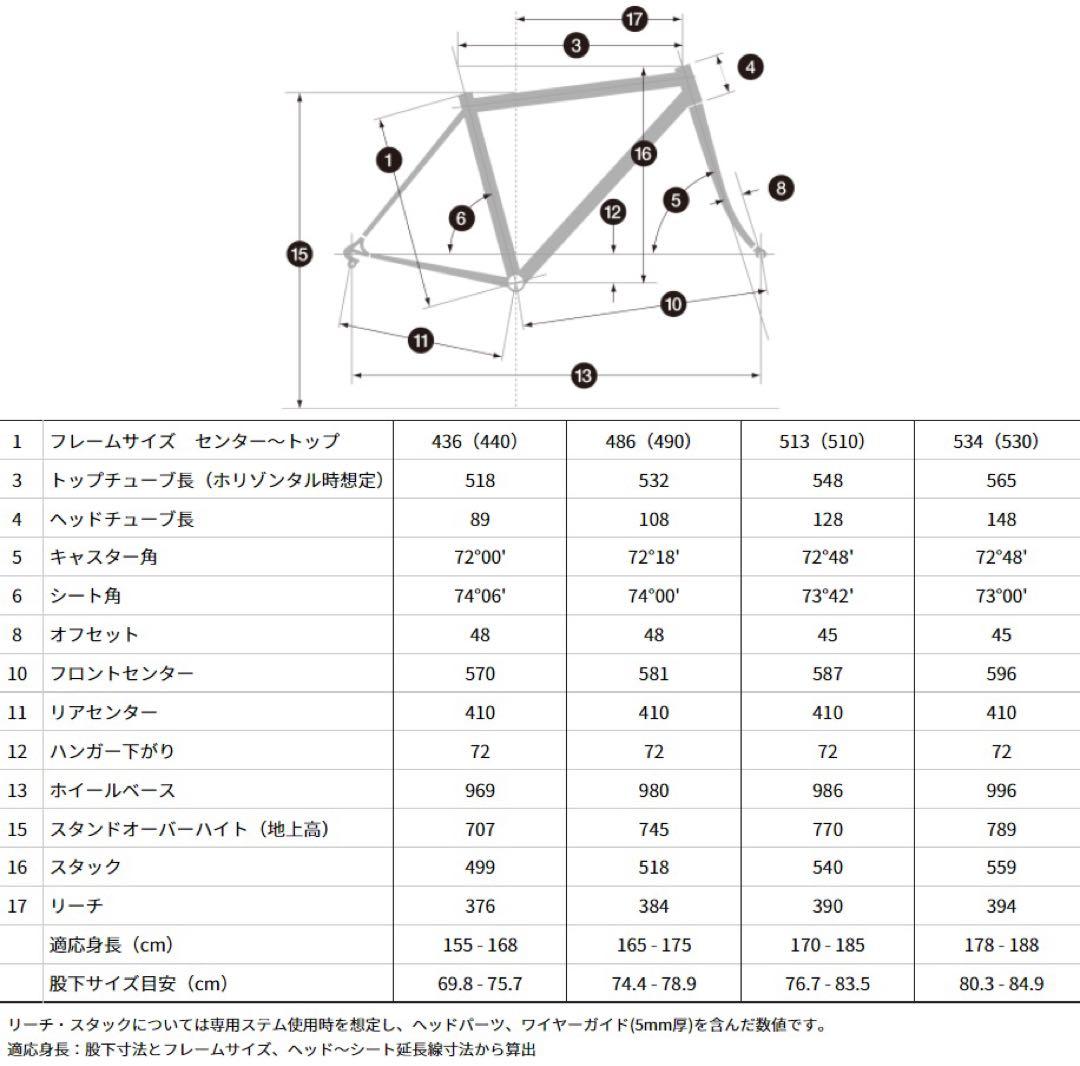 BRIDGESTONE ブリヂストン RP9 カーボンフレーム 490 size