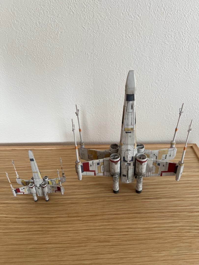スターウォーズ　X-Wing Fighter プラモデル完成品　2機セット
