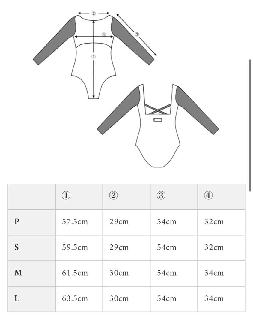 【美品⭐︎ポーチ付】スティナ/Stina レオタード サイズP