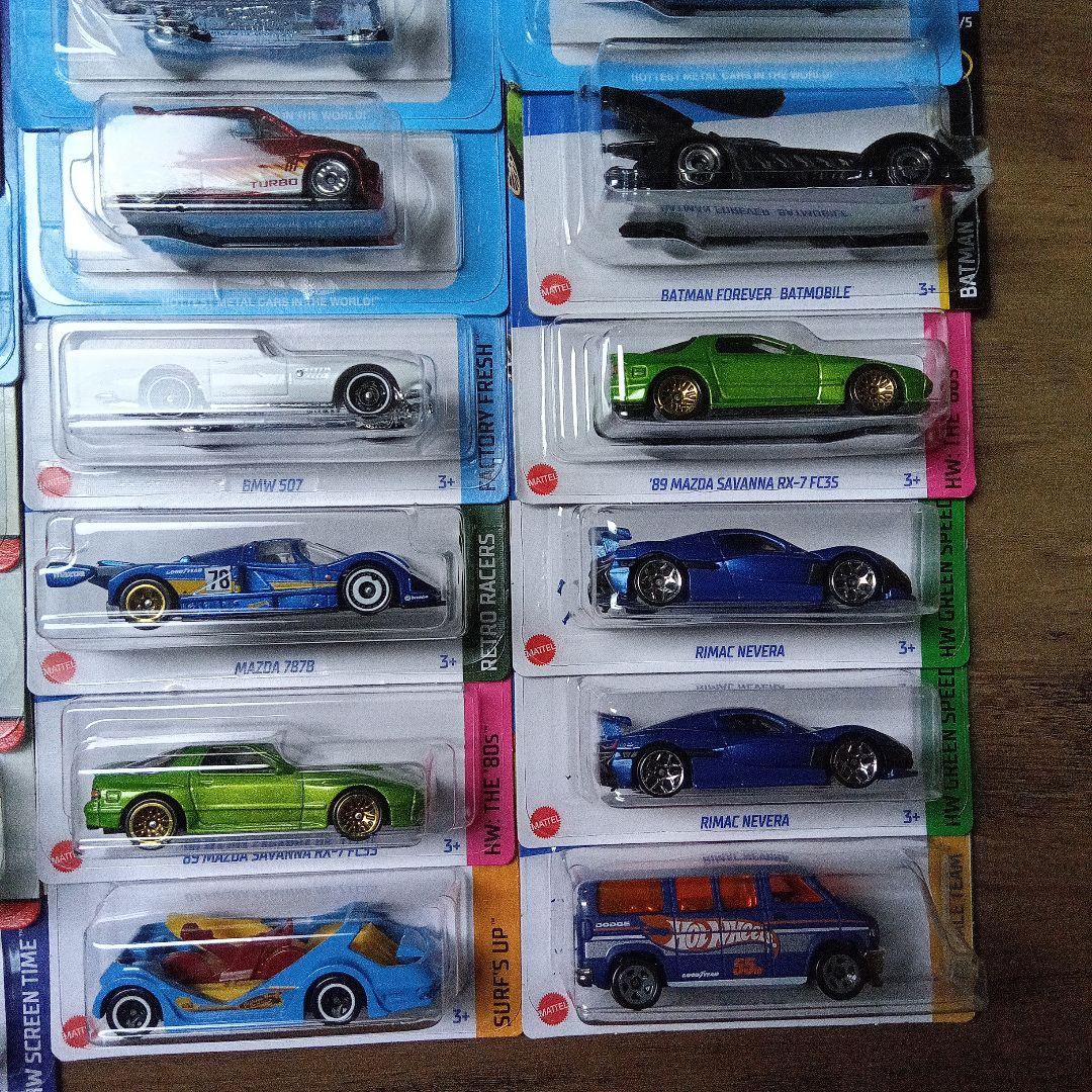 23台 Hot Wheels まとめ