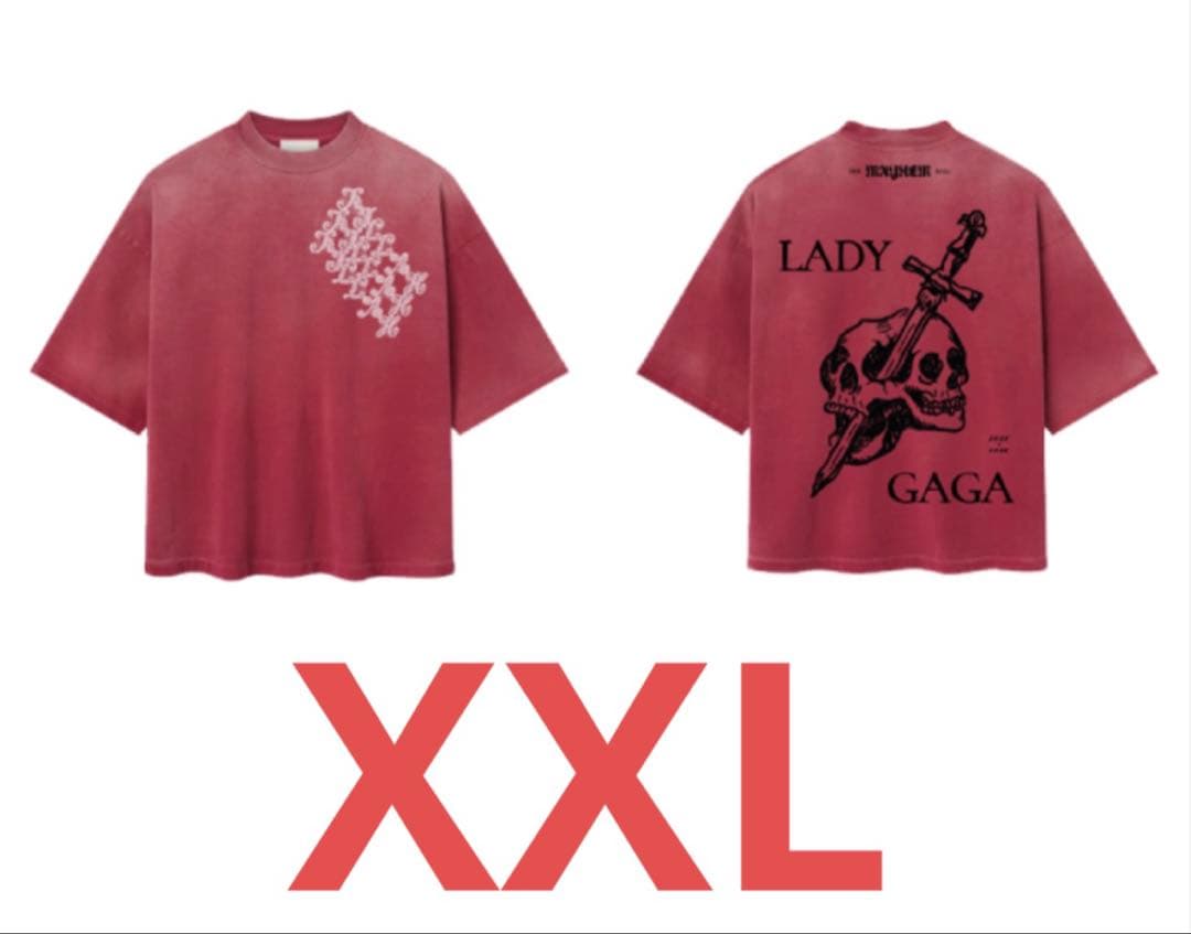 新品未使用: Lady GAGA KILLAH LACED SS TEE XXL